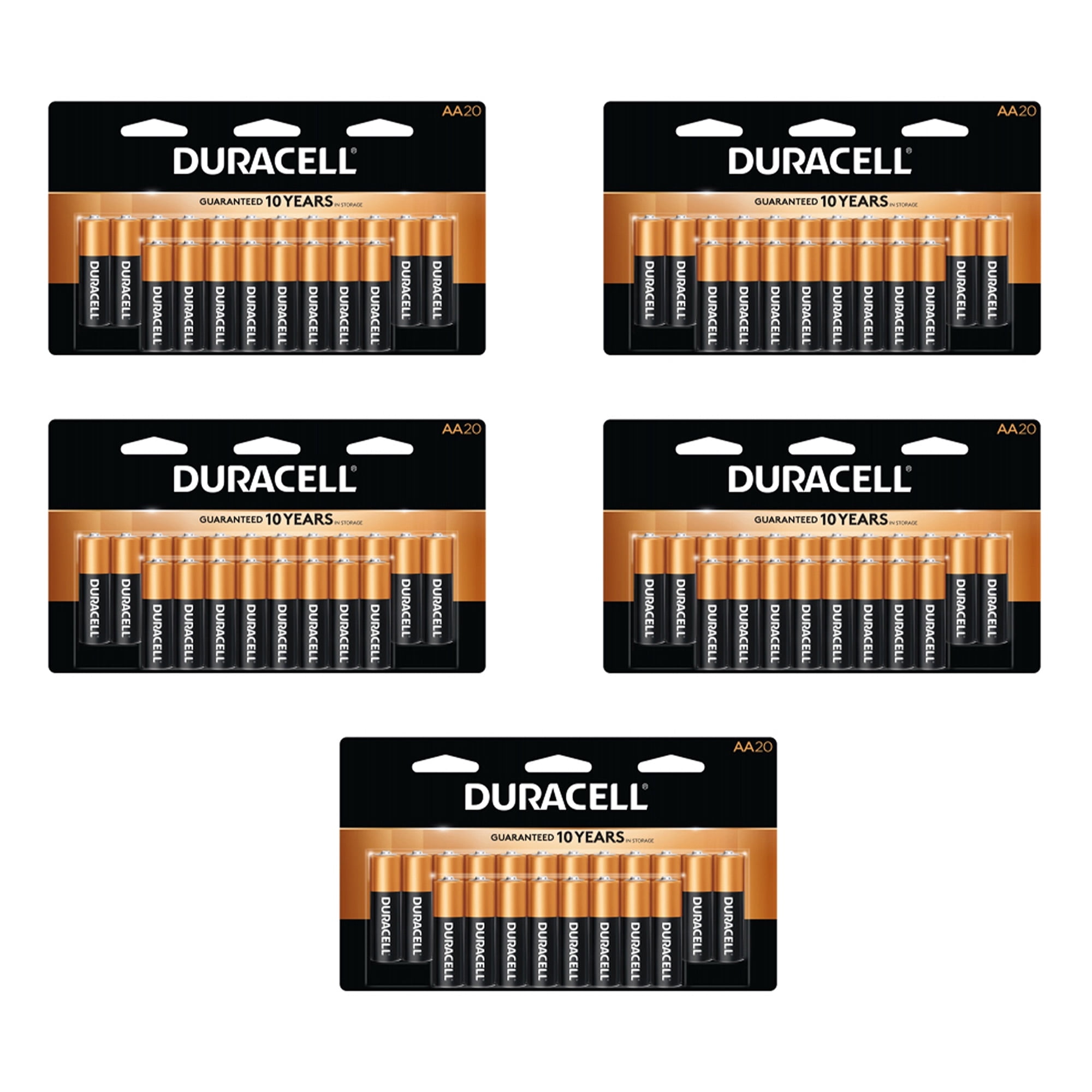 DURACELL Duralock Rechargeable AA 1.5 Volt Alkaline Batteries, Energy ...