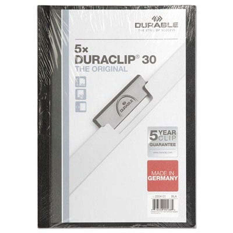 DURACLIP REPORT COVER, 8 9/10 X 11 1/5, CLEAR, 5/PACK - Walmart.com