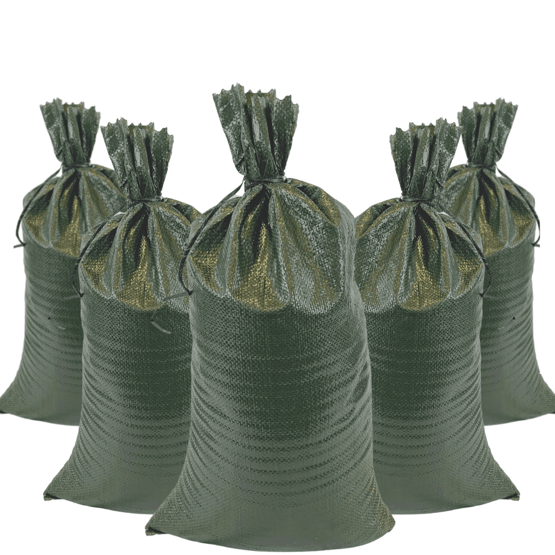 DURASACK Heavy Duty Sand Bags with Tie Strings, Empty Woven ...
