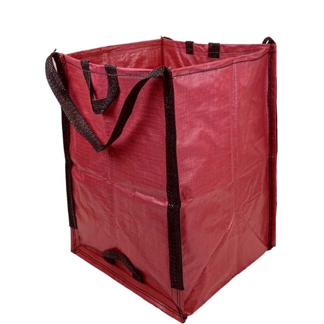 DURASACK® Home and Yard Bag, Heavy Duty, 20"L x 20"W x 28"H, Red ...