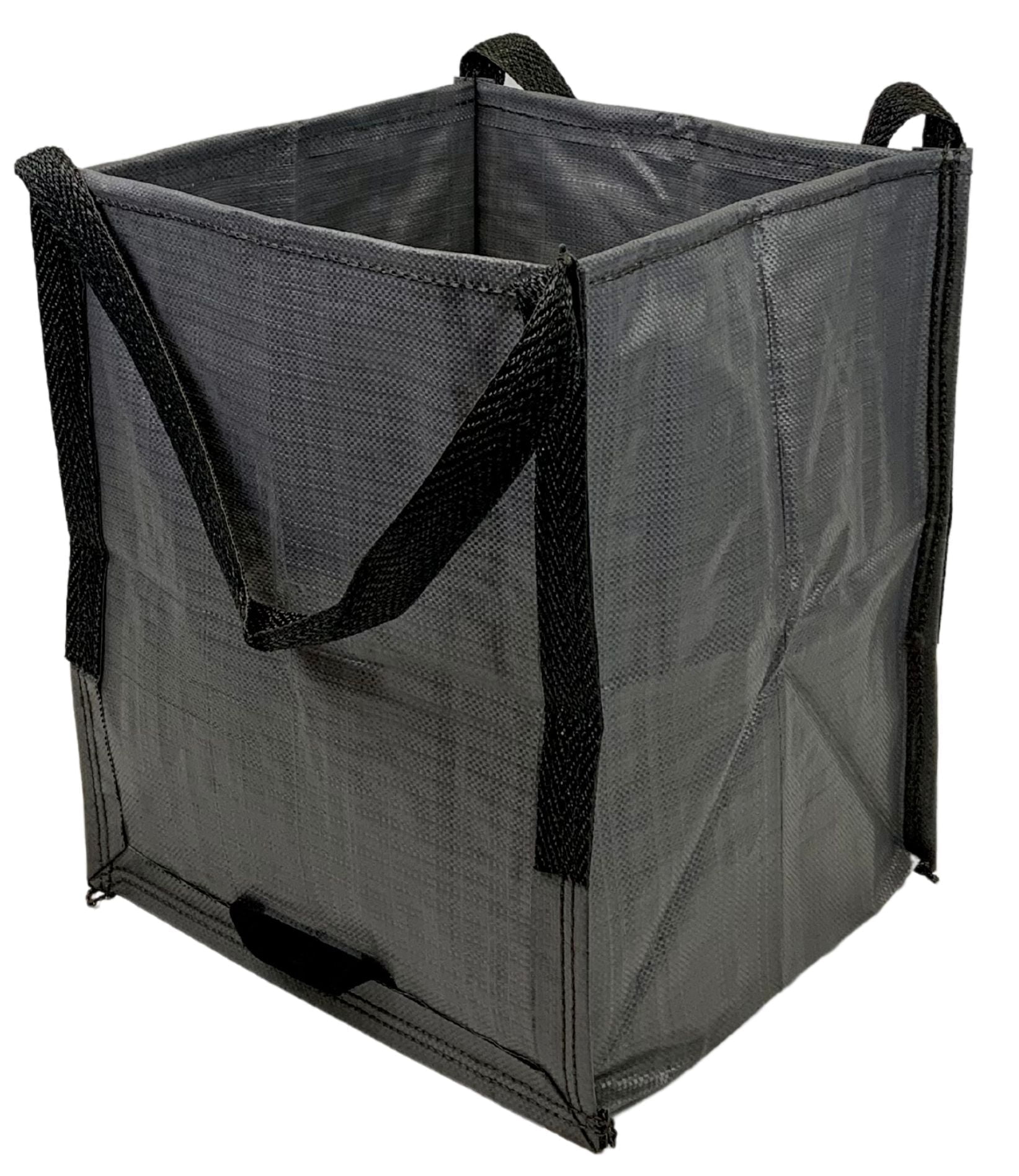 DURASACK® Home and Yard Tote, Heavy Duty, 16"L x 16"W x 20"H, Gray ...