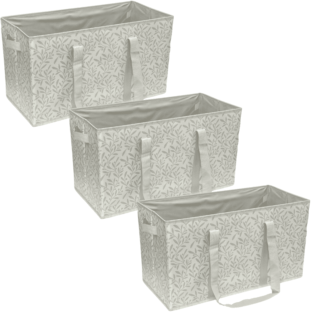 DURASACK® Large Collapsible Totes, All-Purpose, 25"L x 12"W x 14"H ...