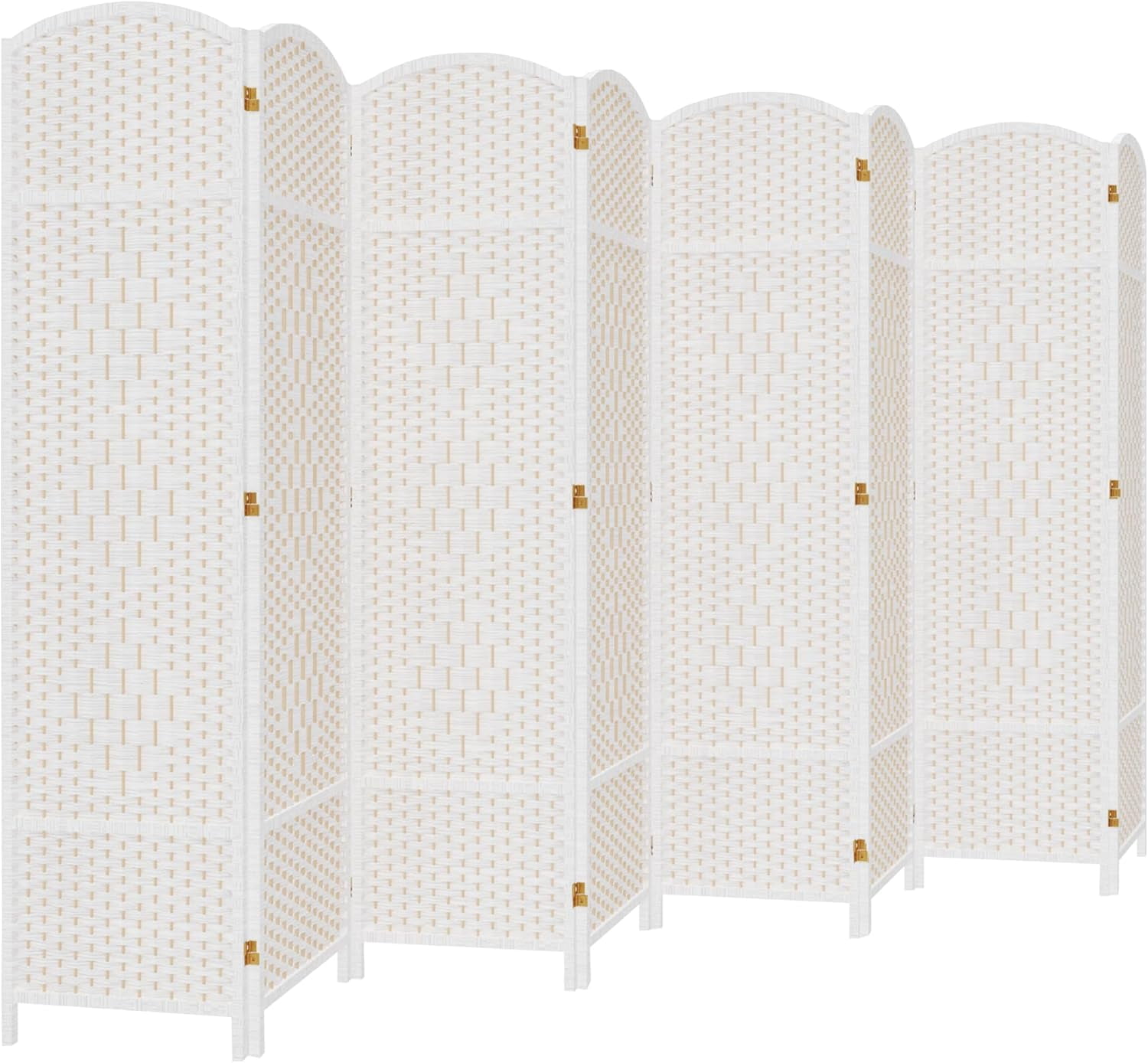 DURASPACE 8 Panel Room Divider, 6ft Tall Folding Privacy Screen, 19.5 ...