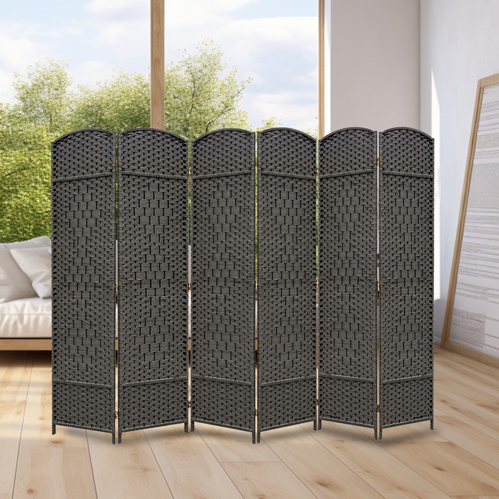 DURASPACE 6-Panel Room Divider, Foldable Indoor/Outdoor Decorative ...