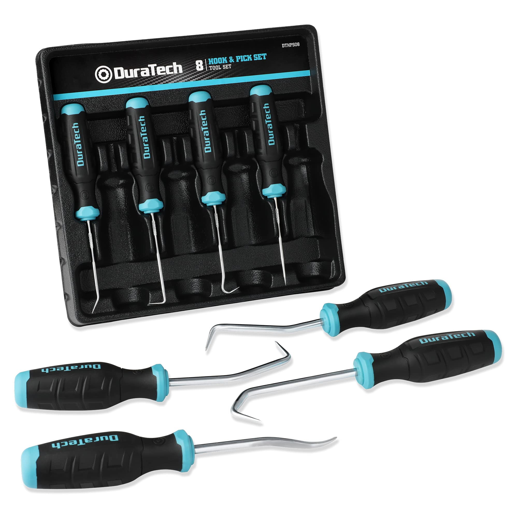 DURATECH 8-Piece Hook and Pick Set, Precision Pick Tool Set for ...