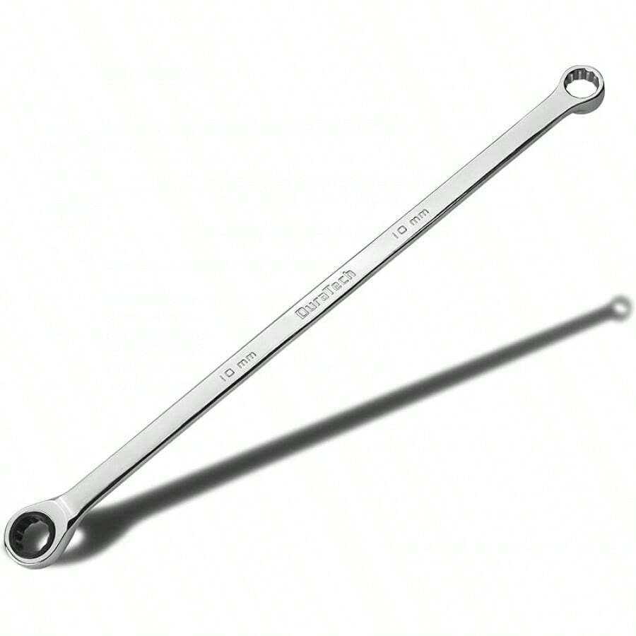 DURATECH Extra Long Ratcheting Wrench Set, Double Box End Wrench Set, Metric, 9-Piece, 8,10,12 ...