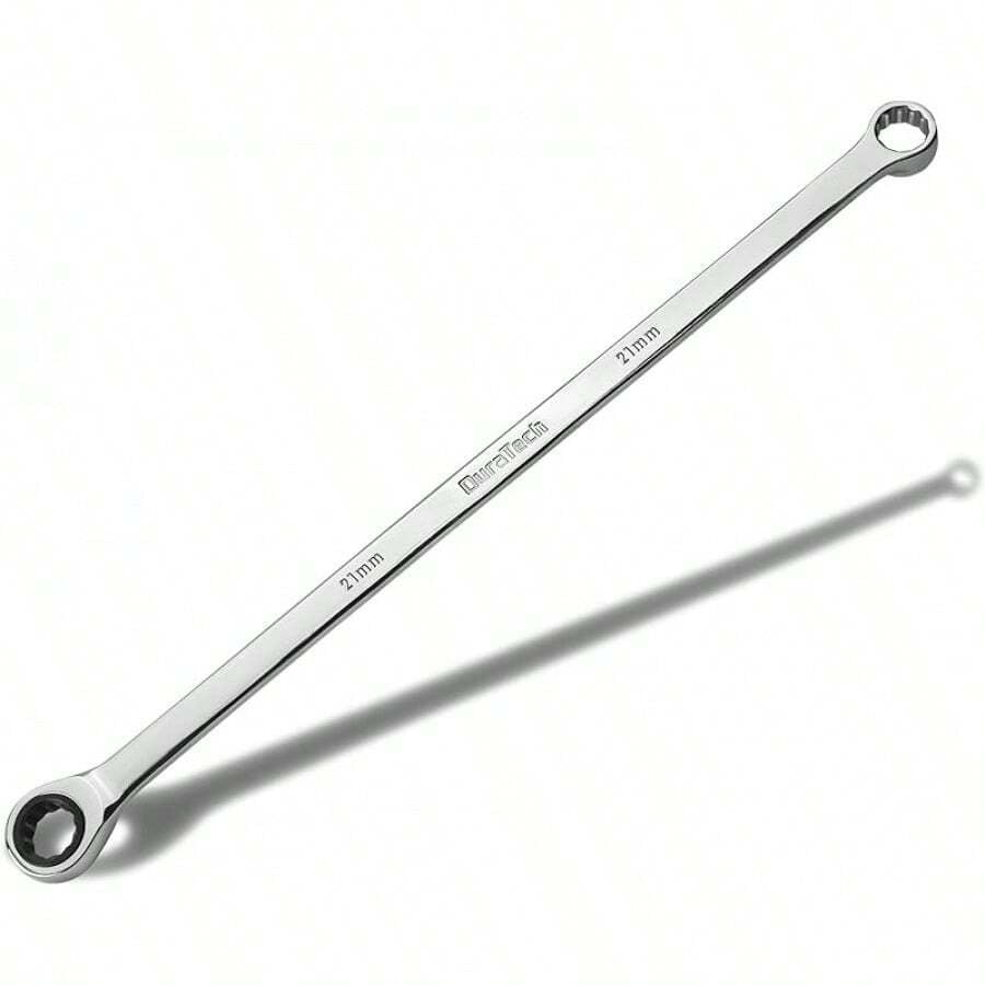 DURATECH Extra Long Ratcheting Wrench Set, Double Box End Wrench Set, Metric, 9-Piece, 8,10,12 ...