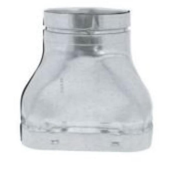 Oval To Round Duct Adapter