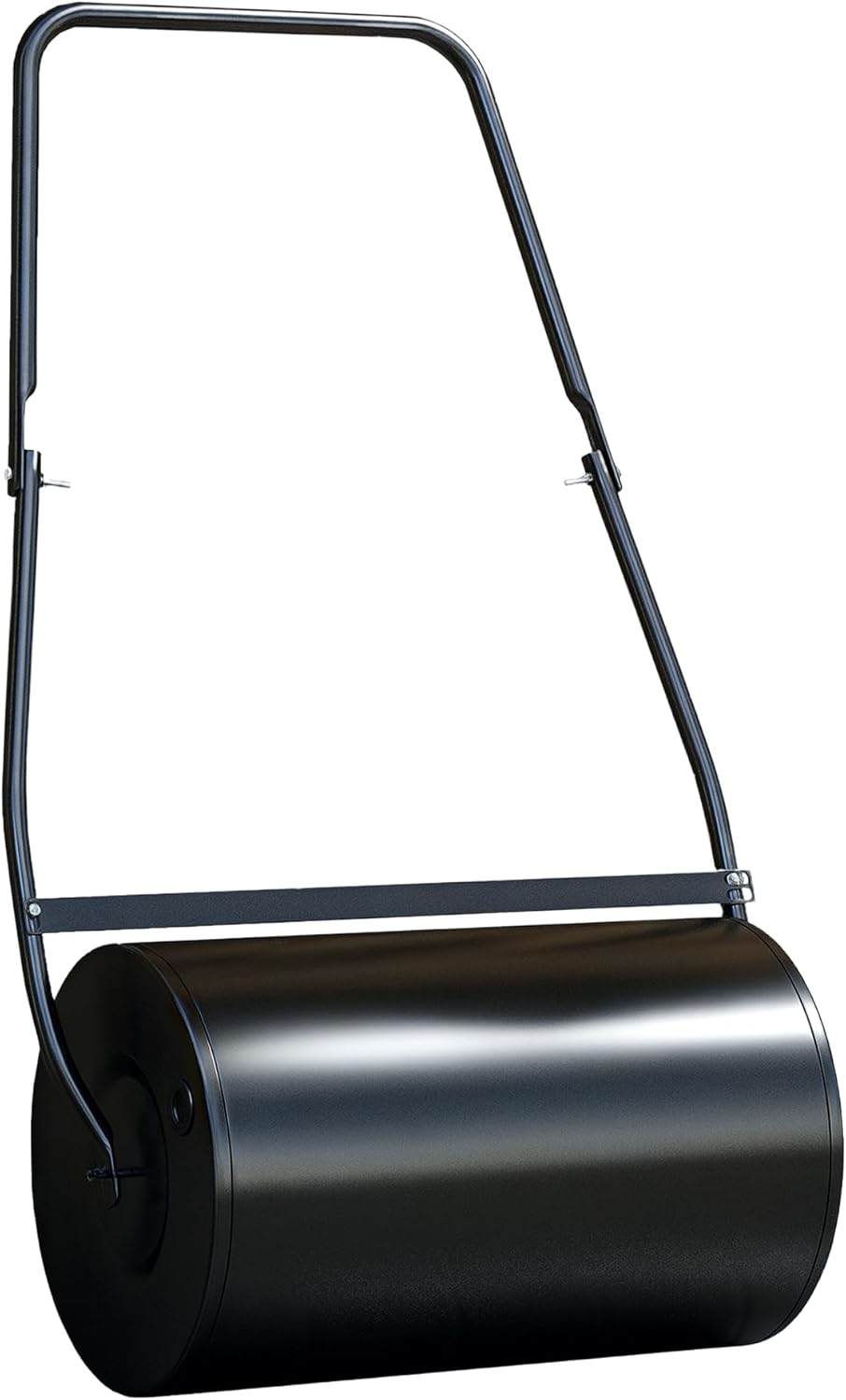 38L Heavy Duty Push/Tow Poly Lawn Roller, U-Handle Garden Roller Filled ...
