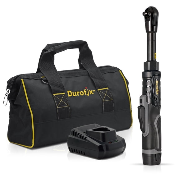 DUROFIX, Cordless Ratchet Wrench, 12V, 65 ft-lbs Torque - Walmart.com