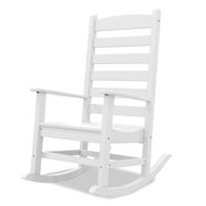 Glacier Country Collection Adult Log Rocker, Exterior Stain Finish ...