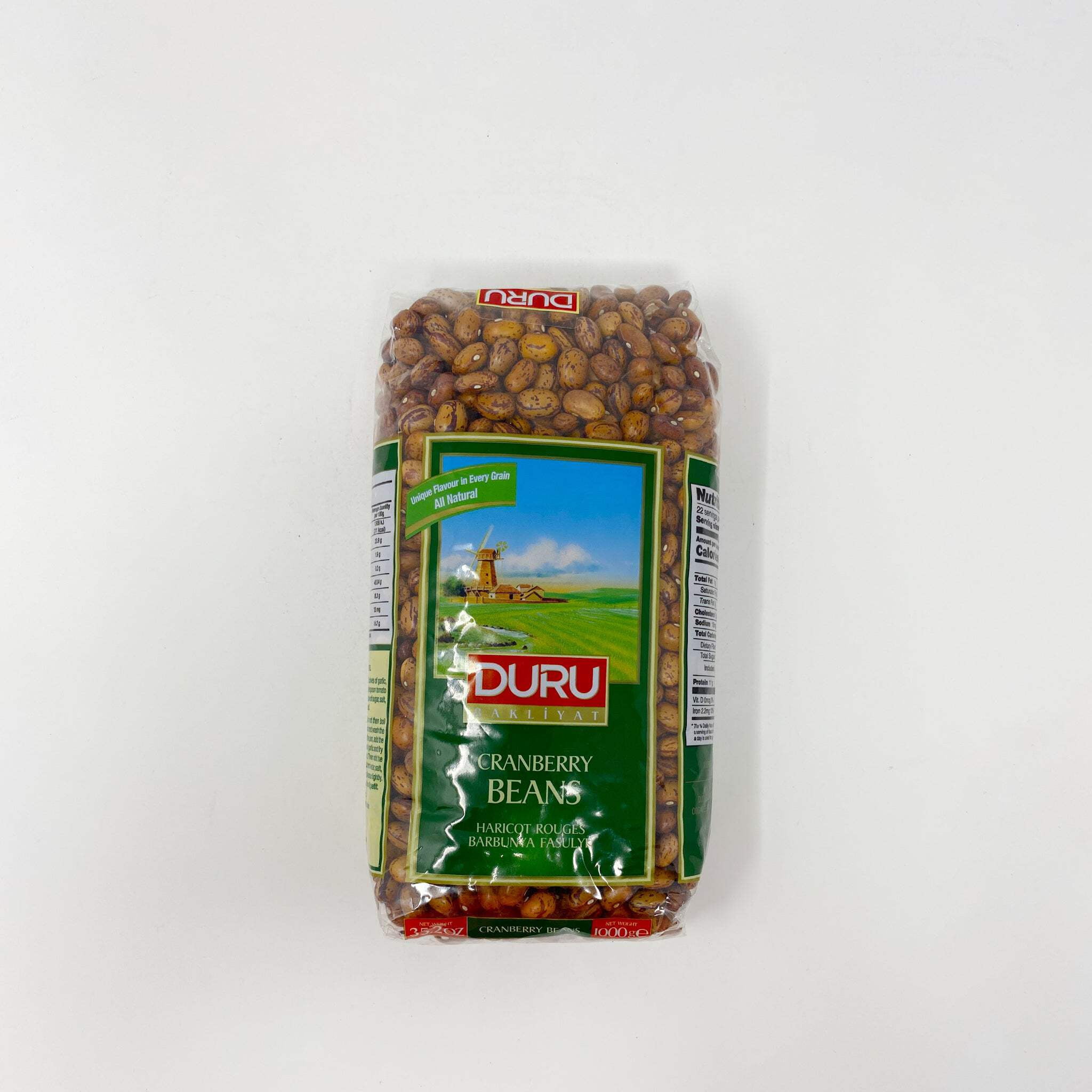 Duru Cranberry Beans 2.20 Lb ( 1000 Gr) - Walmart.com