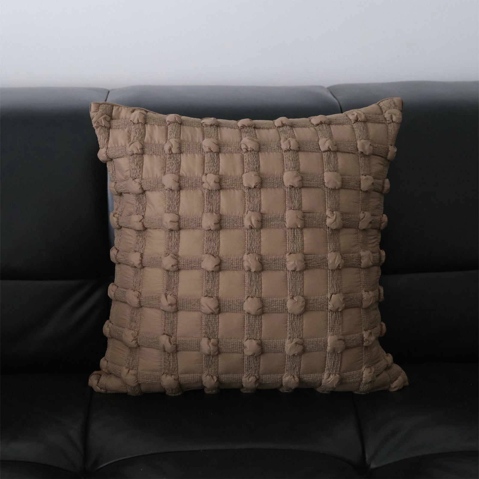DURUA Throw Pillows - Brown Modern Stylish Polyester Brushed Fabric ...