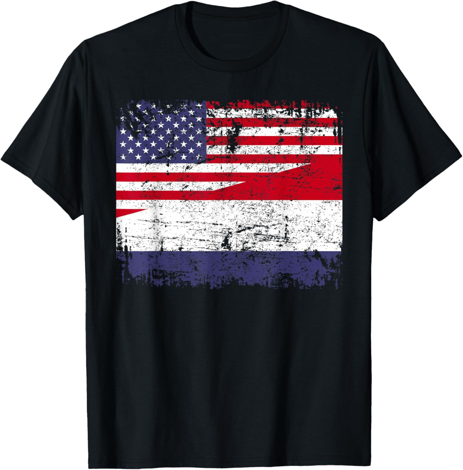 DUTCH ROOTS | Half American Flag | NETHERLANDS T-Shirtmen and women can ...