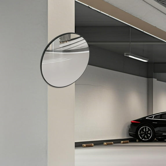 DUYIWAA 12'' Round Traffic Mirror Wide-angle Convex Mirror Blind Spot ...