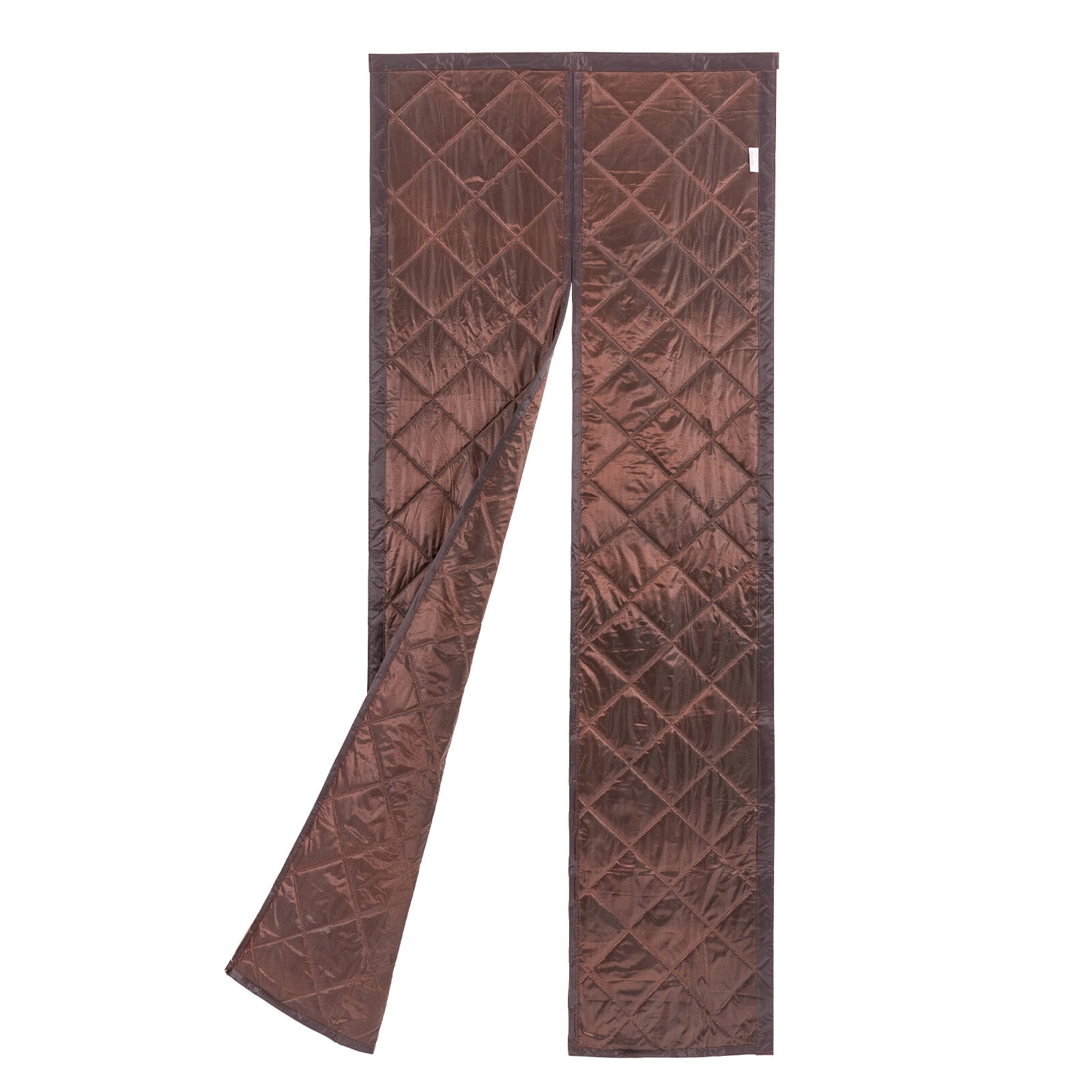 DUYIWAA 33x81inch Magnetic Thermal Insulated Door Curtain PVC ...