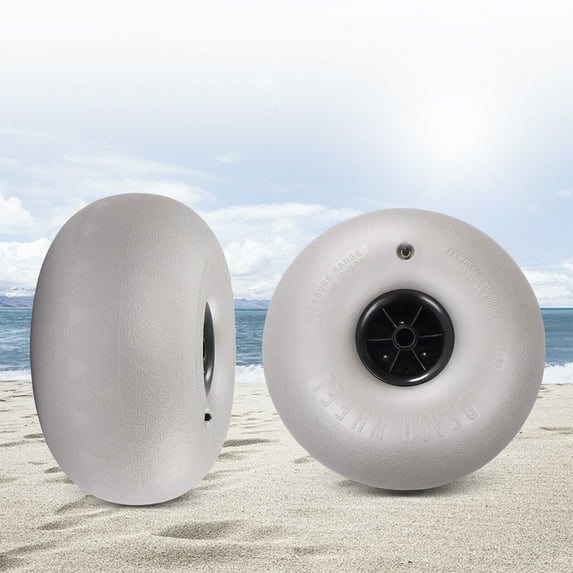 DUYIWAA Balloon Wheels, 2-Pack 16in PVC Beach Balloon Wheels Retrofit ...