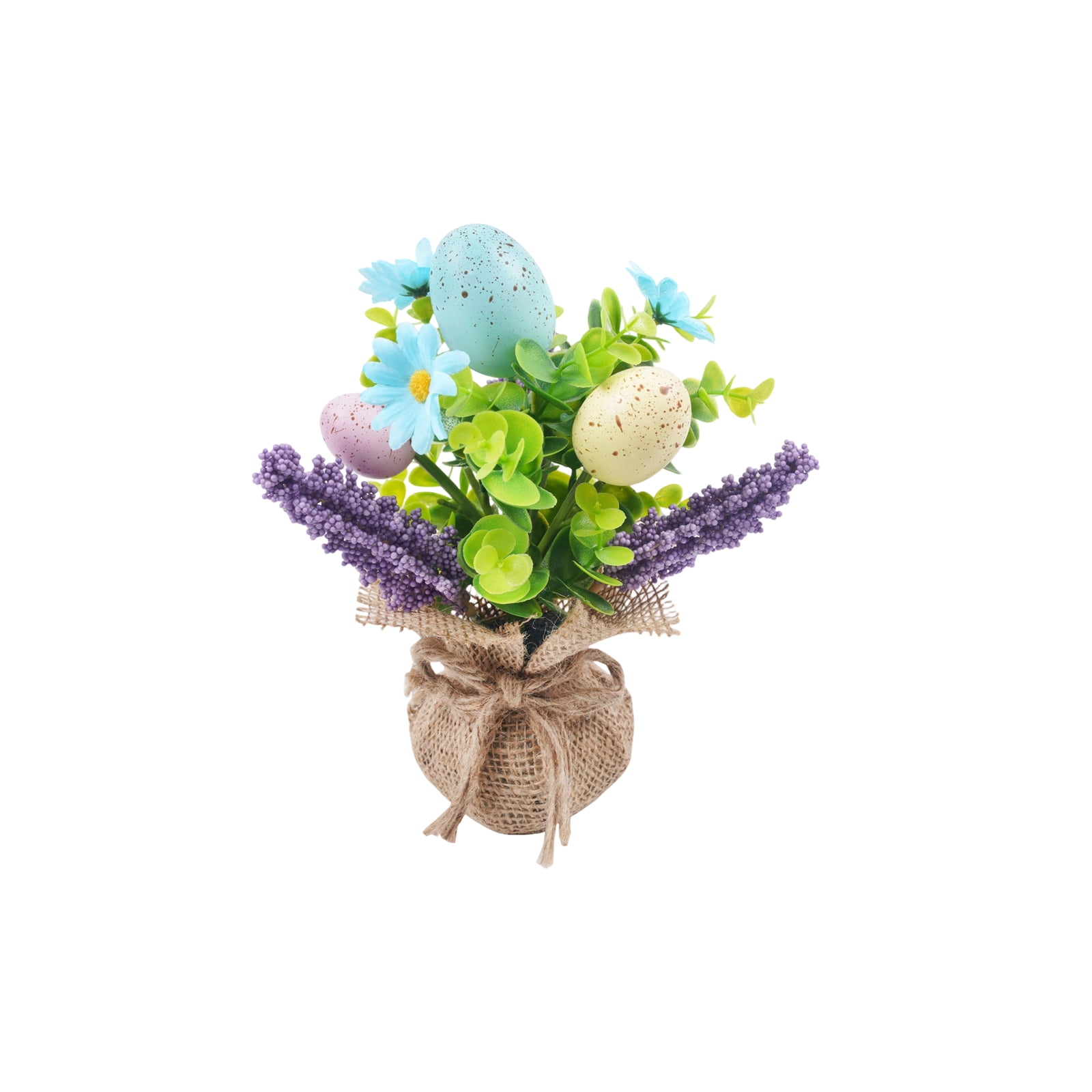 DUYIWUE Easter Egg Table Trees 9.4 inches, Egg Tree Decorations with ...