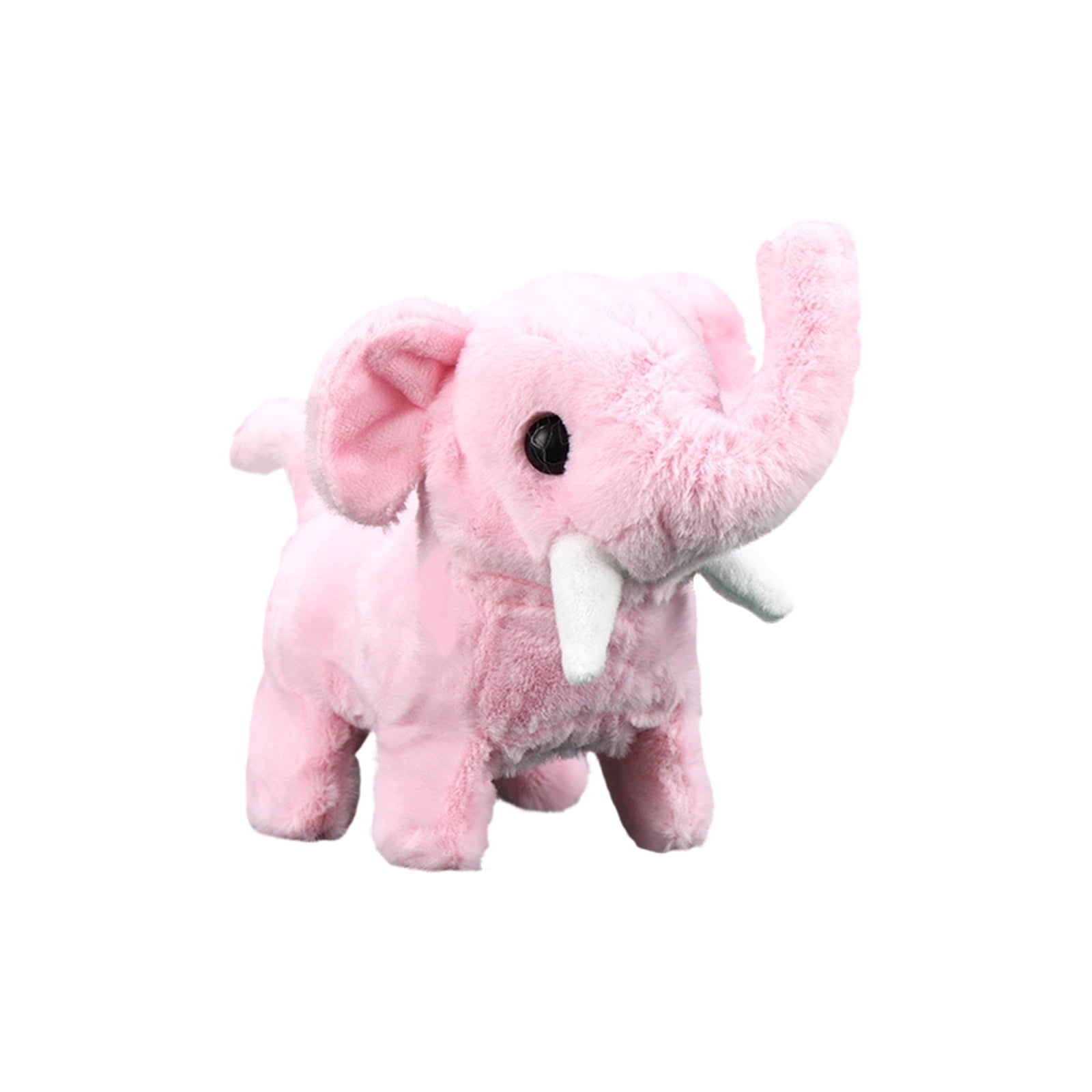 DUYIWUE Electric Interactive Elephant Plush Toy 6 inches, Realistic ...