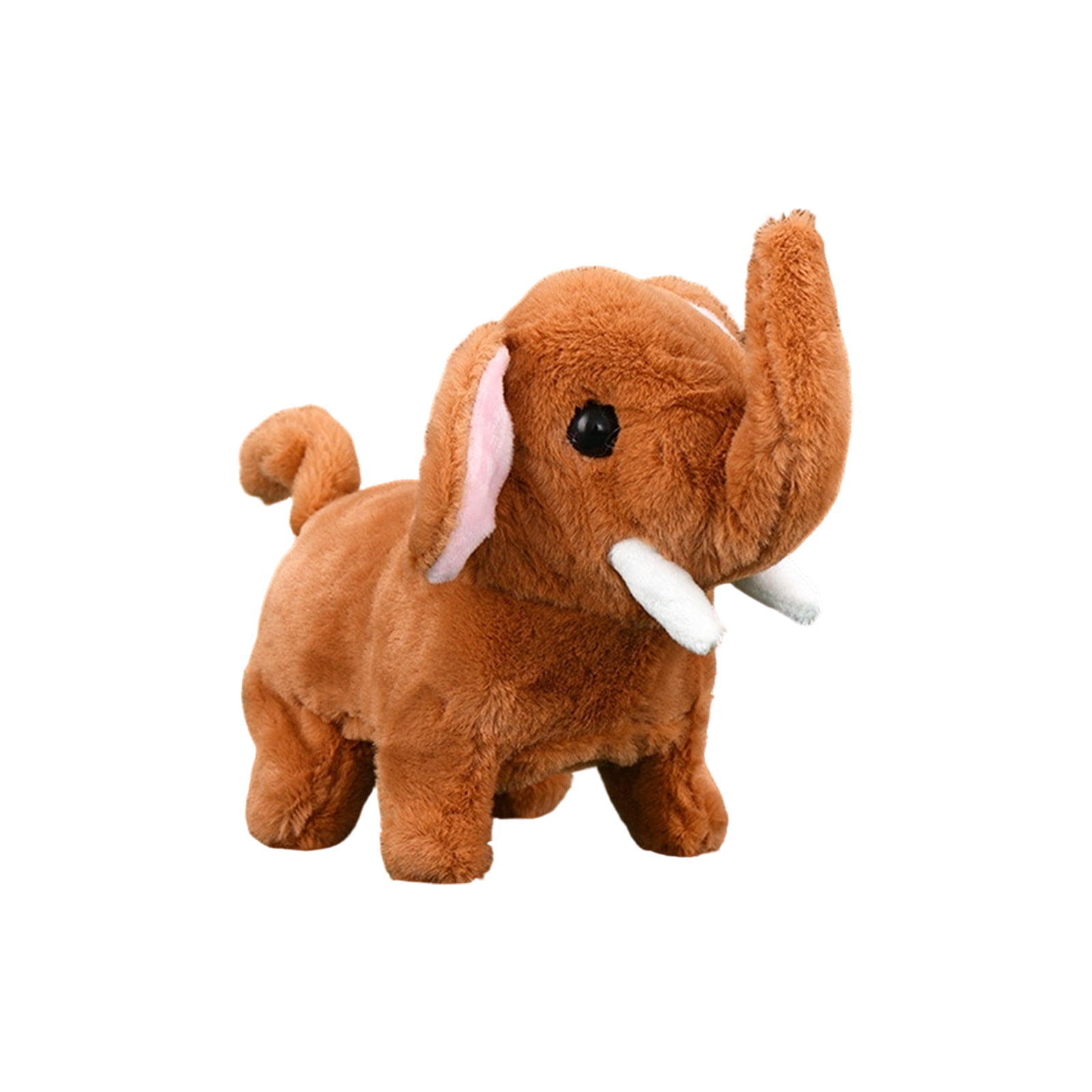 DUYIWUE Electric Interactive Elephant Plush Toy 6 inches, Realistic ...