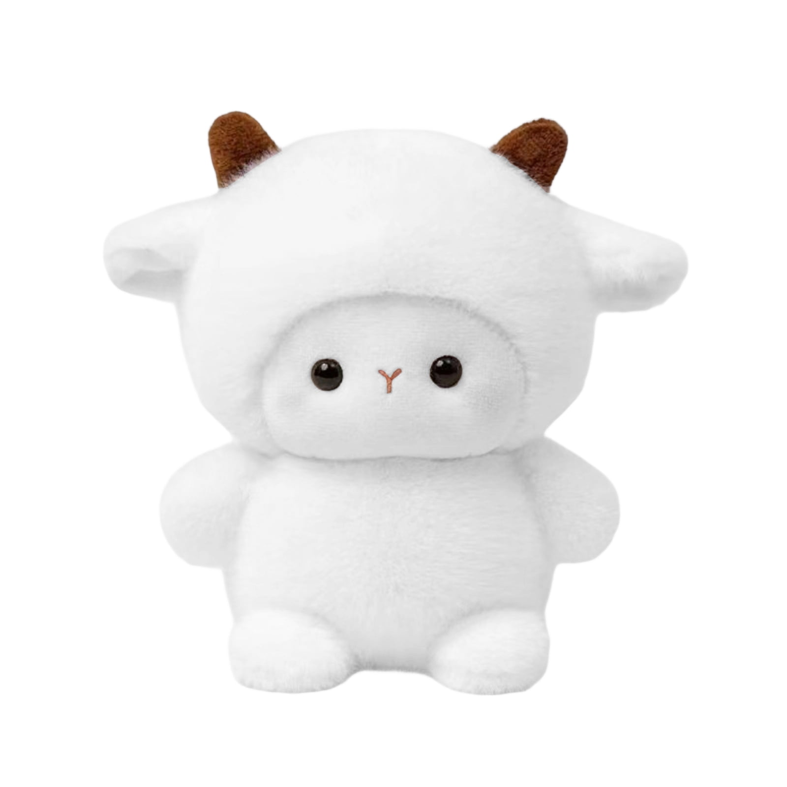 DUYIWUE Sheep Stuffed Animal 6 inches, Adorable Cartoon Sheep Plush Toy ...
