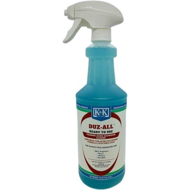 DUZ-ALL | RTU - Foaming Acidic Bathroom Cleaner - Bundle Deal - Walmart.com