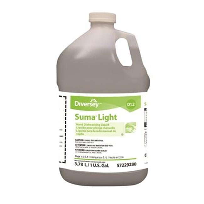DV 1 gal Suma Light Dishwashing Detergent - Clear Green & Yellow - 1 ...