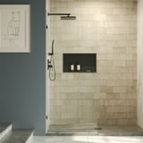 DV-1SD0221S Single Fixed Glass Panel For Shower 32"×78", Thick ...