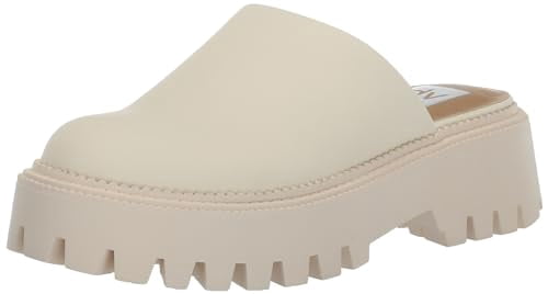 DV Dolce Vita Lexy Ivory Platform Clogs, Ivory, 8 - Walmart.com