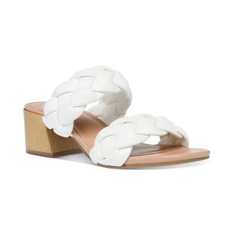 DV Dolce Vita Stacey Plush Braided Sandals White 5M - Walmart.com