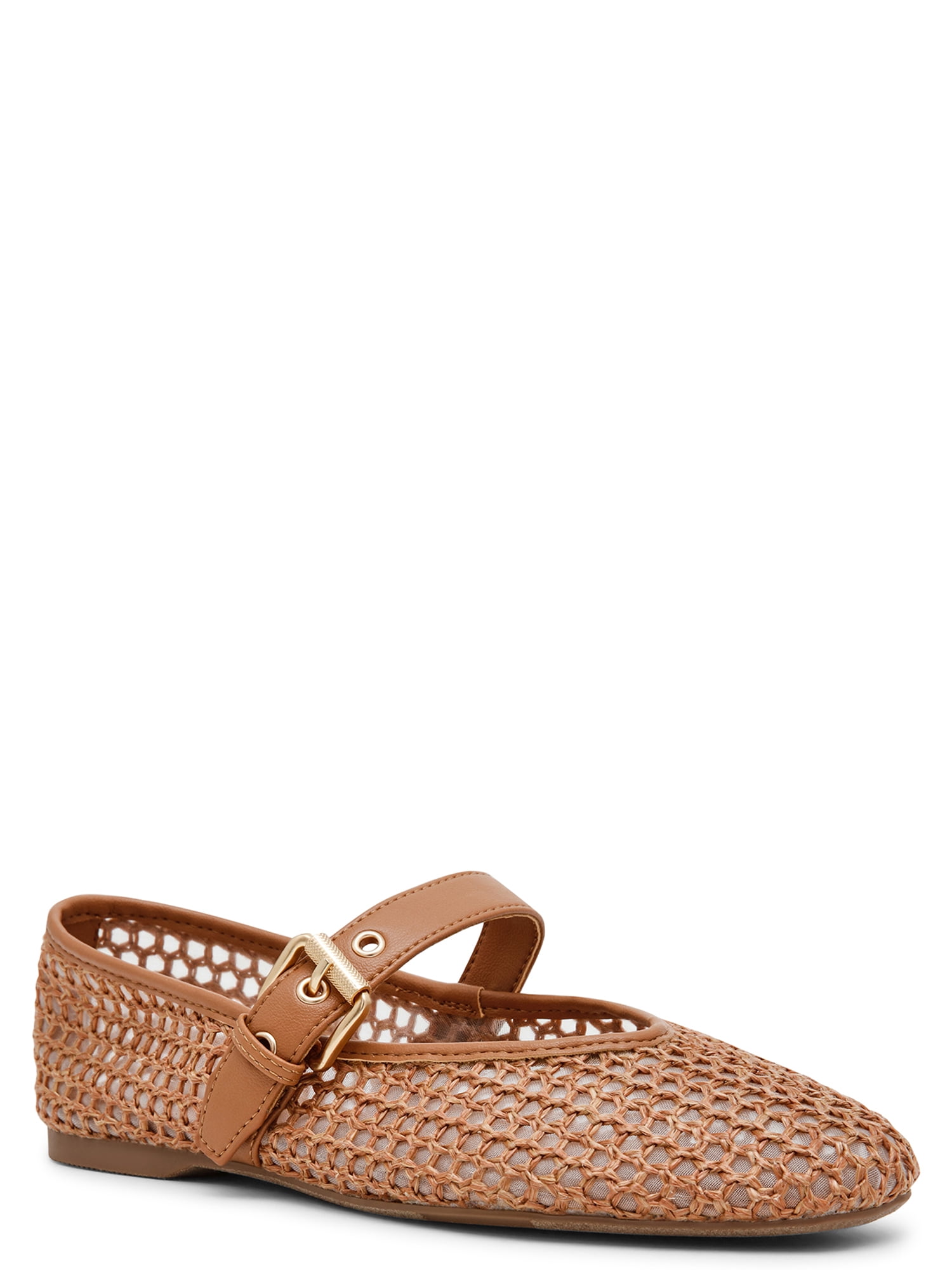 DV Dolce Vita Women's Mulaney Woven Mary Jane Flat - Walmart.com