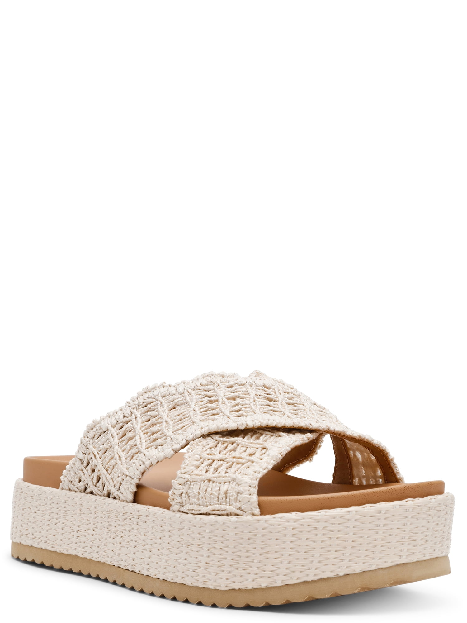 DV Dolce Vita Women's Sivan Platform Slide On Sandal - Walmart.com