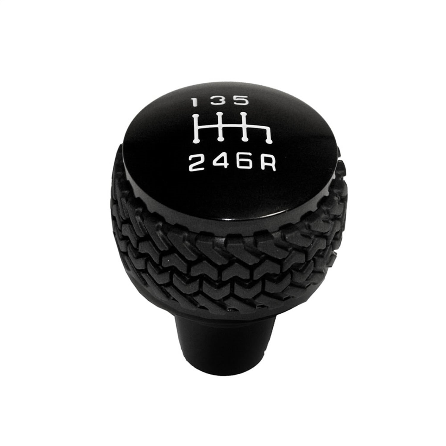 DV8 Offroad 6-Speed Shift Knob; Black Fits select: 2015-2018 JEEP ...