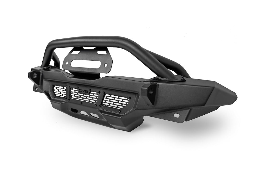 DV8 Offroad Spec Series Front Bumper for 2018-2024 Jeep Wrangler JL & Gladiator JT | Mount LED ...