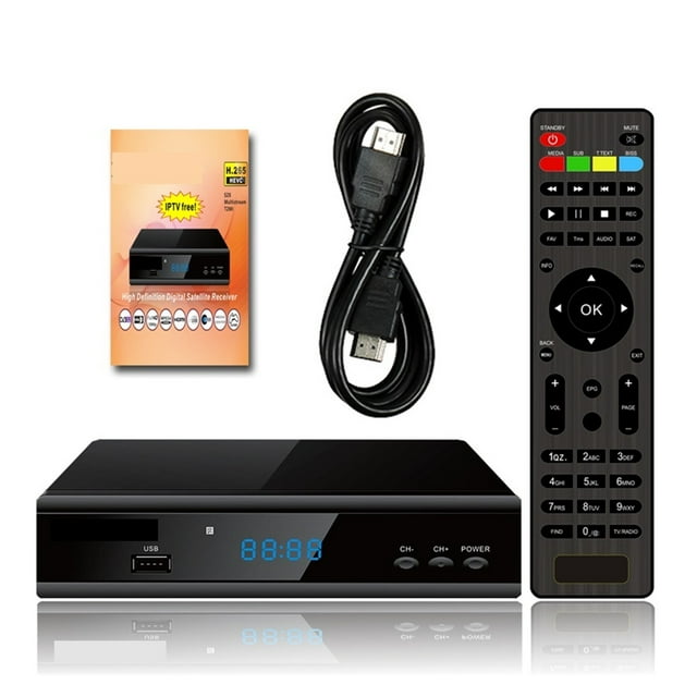 DVB-S2X DVB-S2 Internet Satellite Receiver Satellite Tv Receiver H265 HEVC Multi Stream T2-MI ...