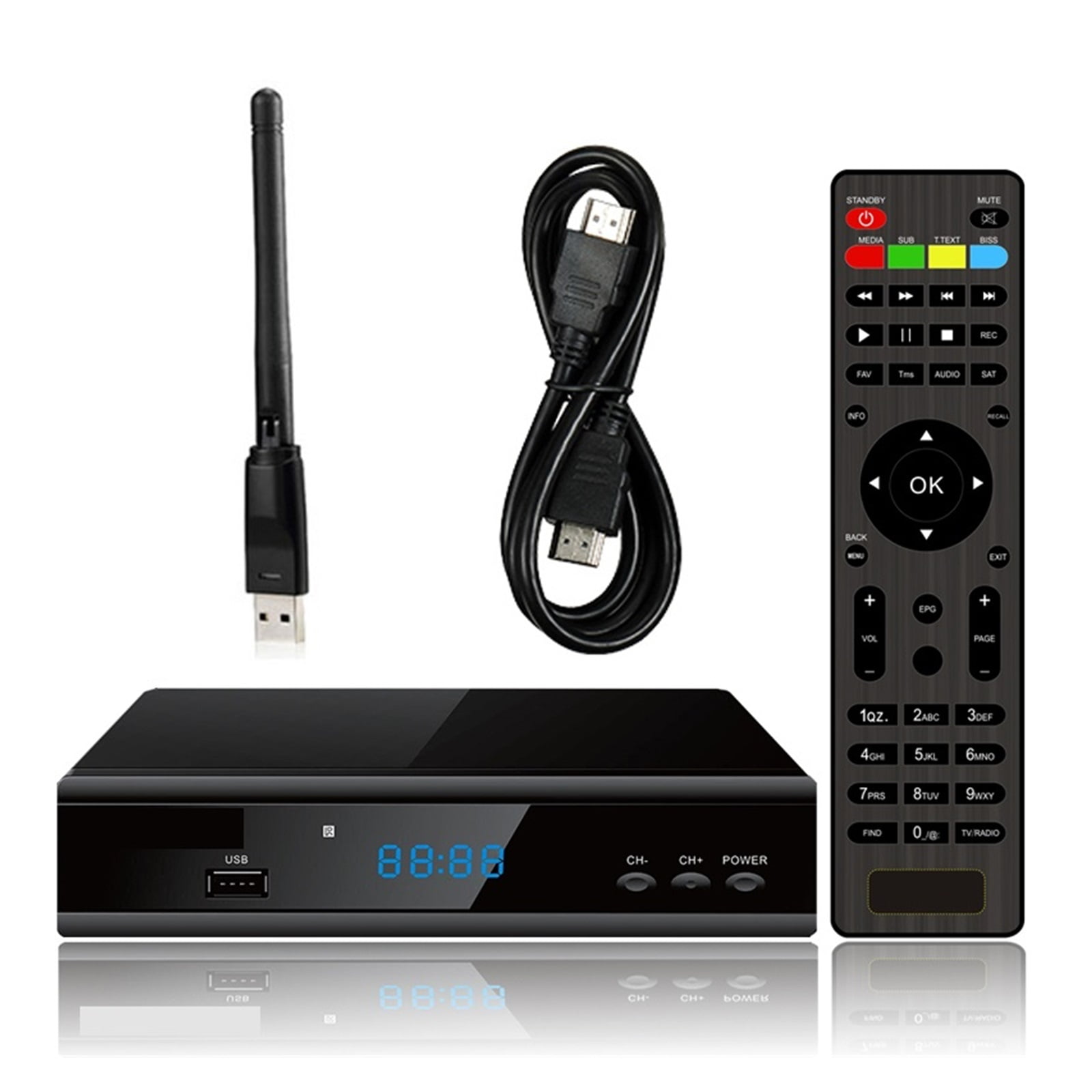 DVB-S2X DVB-S2 Internet Satellite Receiver Satellite Tv Receiver H265 ...