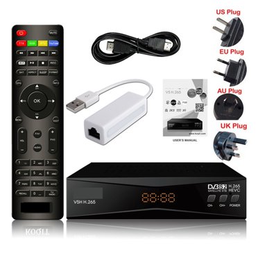 Orby TV Satellite Receiver & DVR Box - Black - Walmart.com
