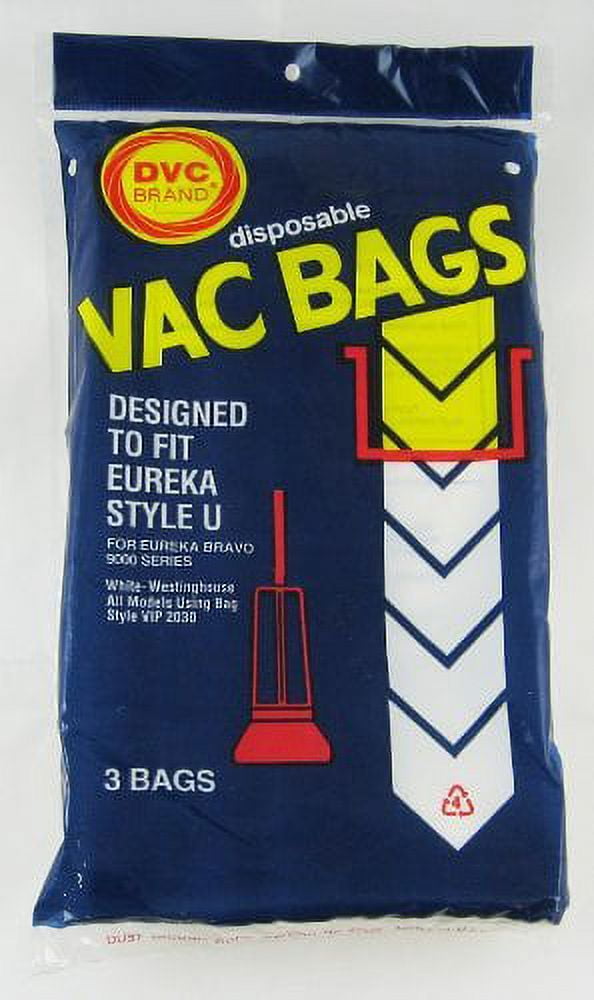 DVC Disposable Vac Bags, Compatible with Eureka style U - Walmart.com