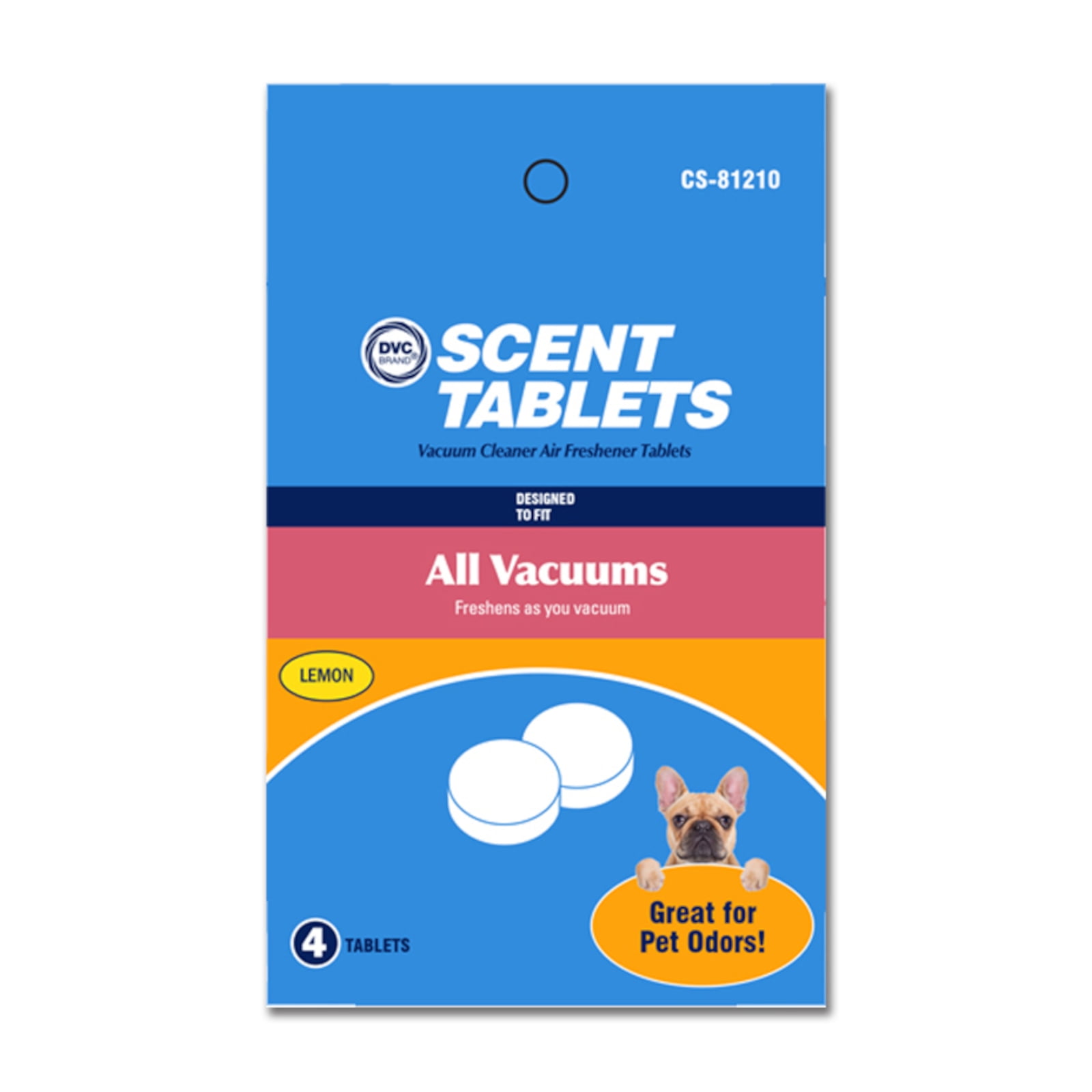 DVC Lemon Scent Vacuum Fragrance Tablets CS-81210 - Walmart.com