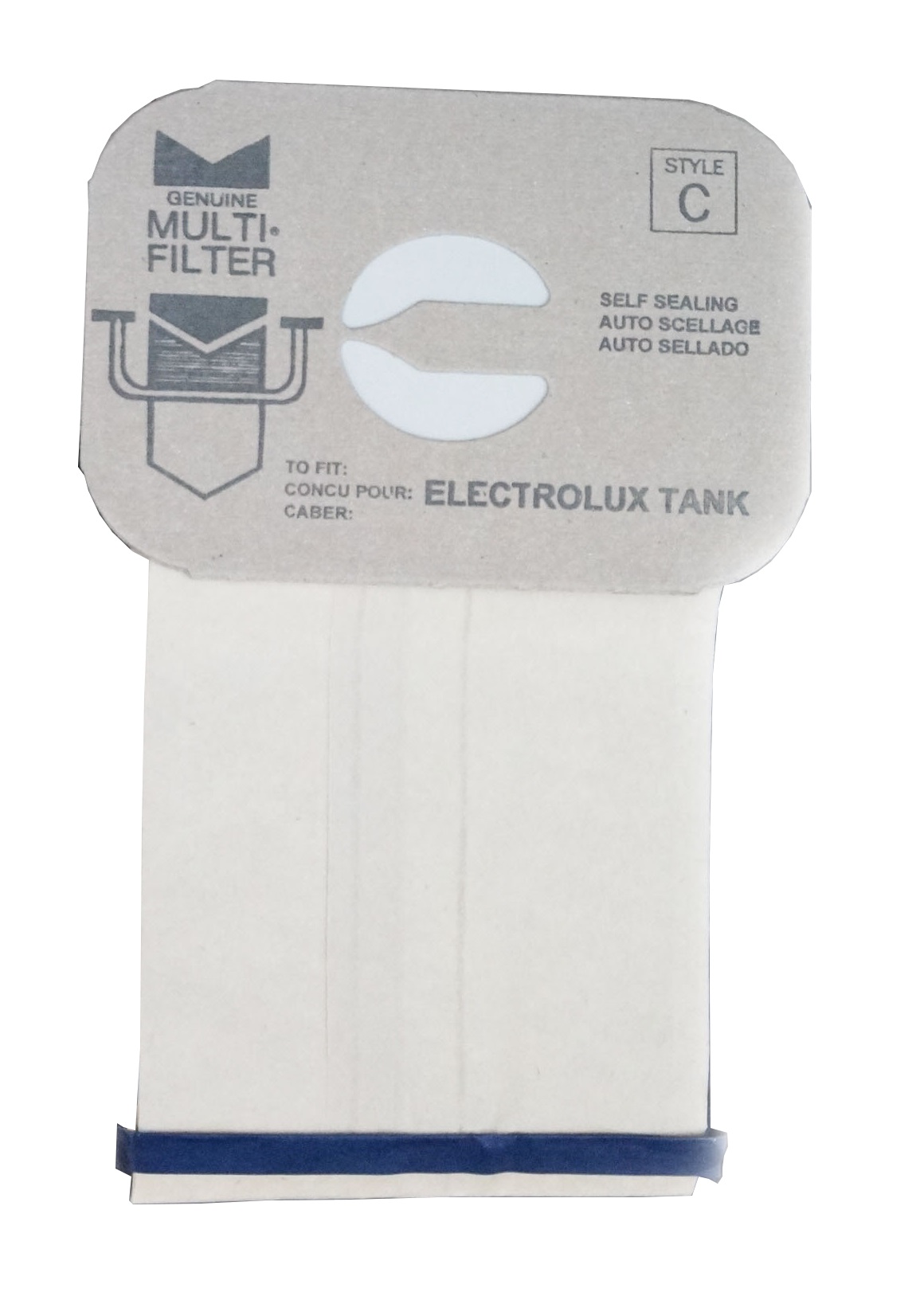 DVC Micro-Lined Paper Replacement Bags Style C Fit Electrolux Canister ...