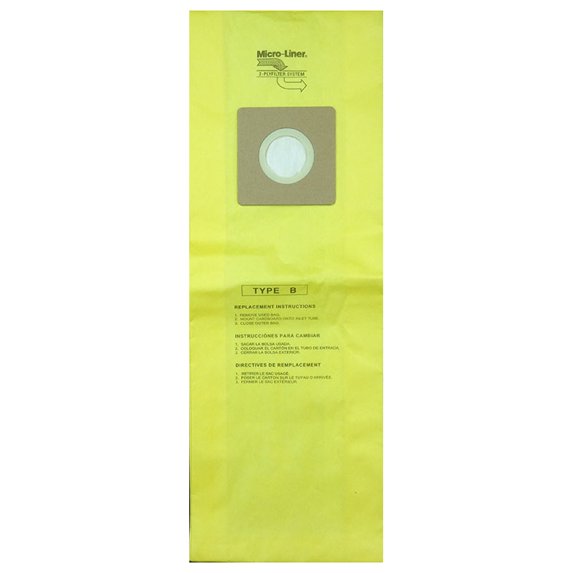 DVC Type-B Vacuum Cleaner Microlined Paper Bags 3Pk 9 Bags # 471666 ...