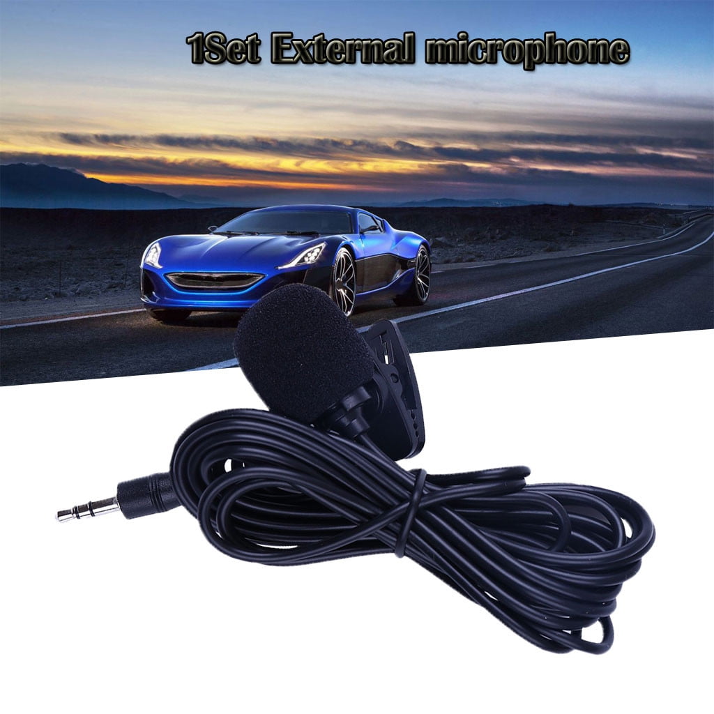 DVD Audio Stereo External Microphone for Car Mic GPS 3.5mm Car Audio ...