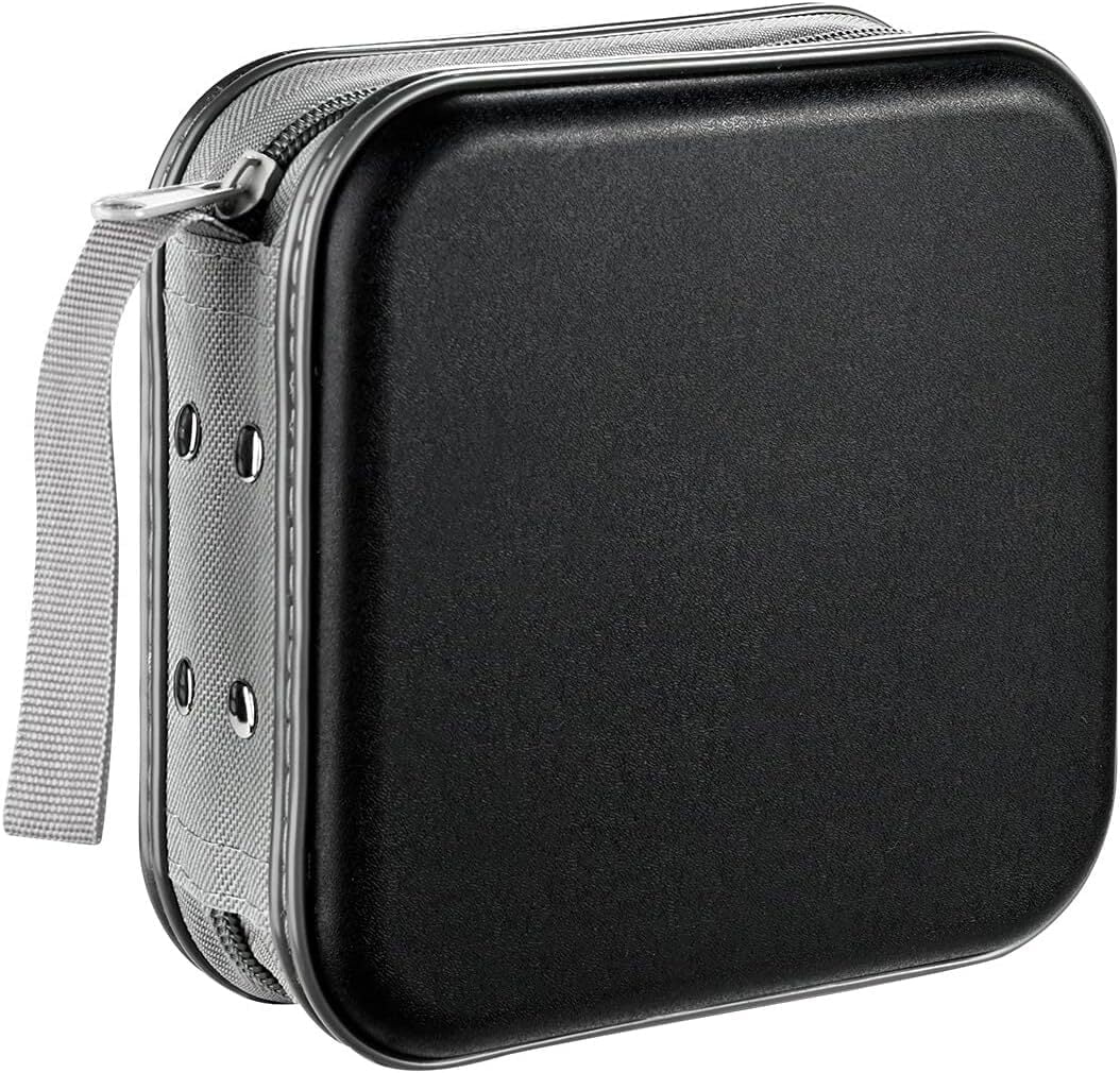 DVD Case, 48 Capacity CD Case Portable CD Case Holder Storage Hard ...