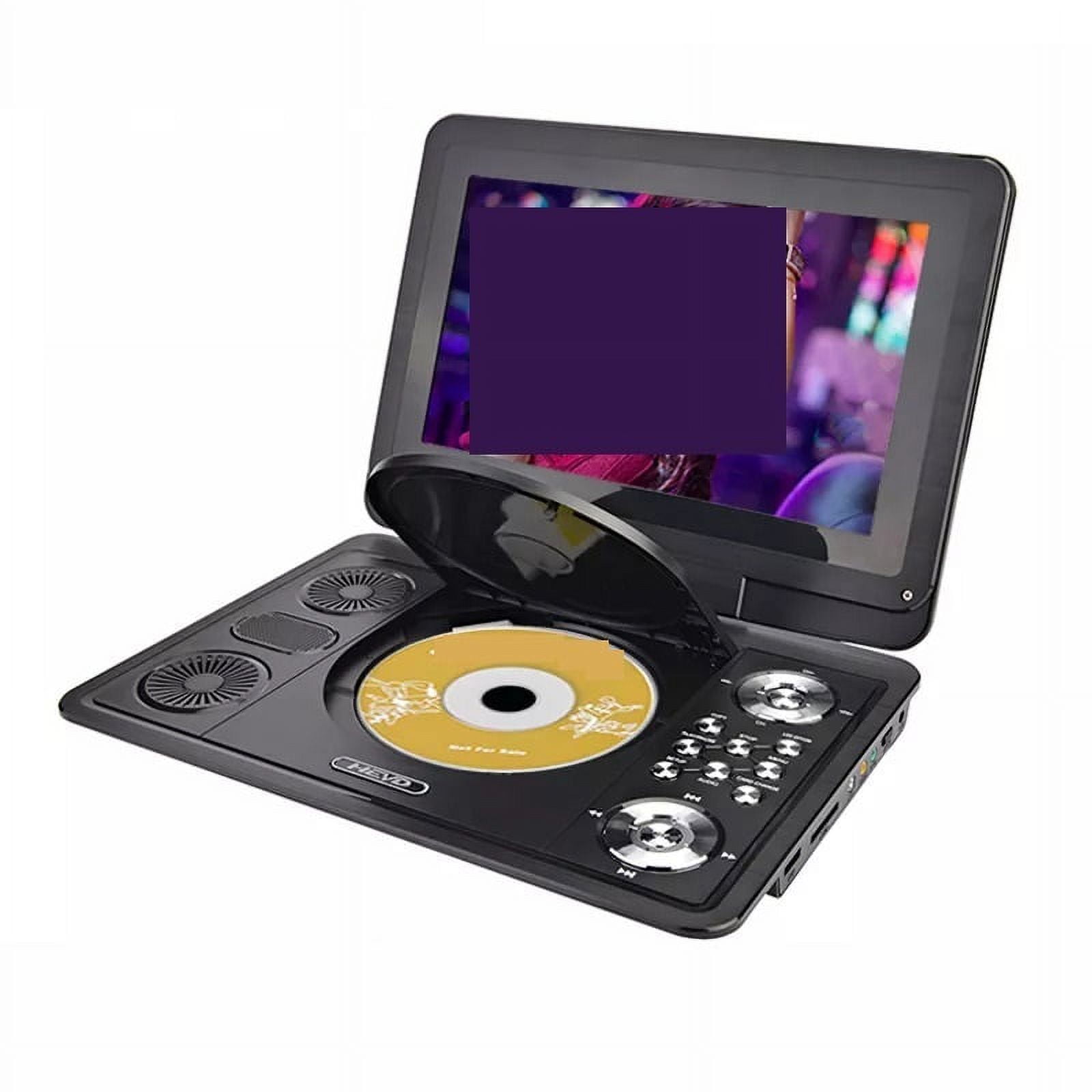 DVD Player 13 Inch HD Portable Mobile Digital Multimedia Player TV EVD ...