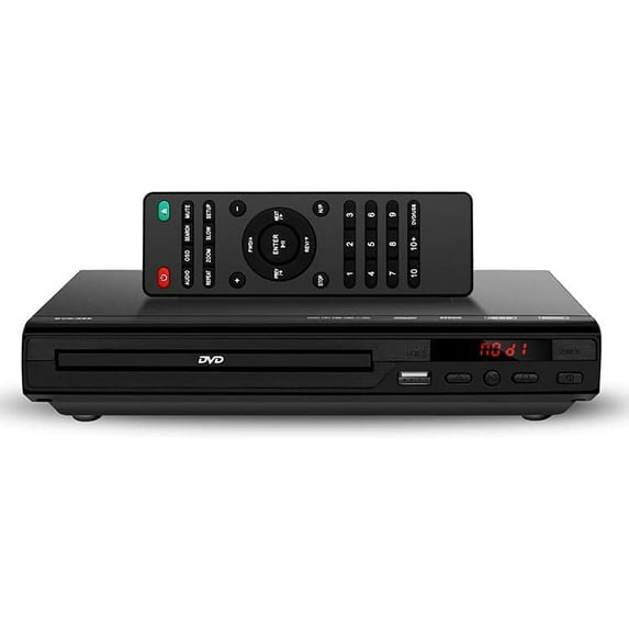 DVD Player, 1080 HD DVD Player VCD Player for TV with AV Cable, CD ...