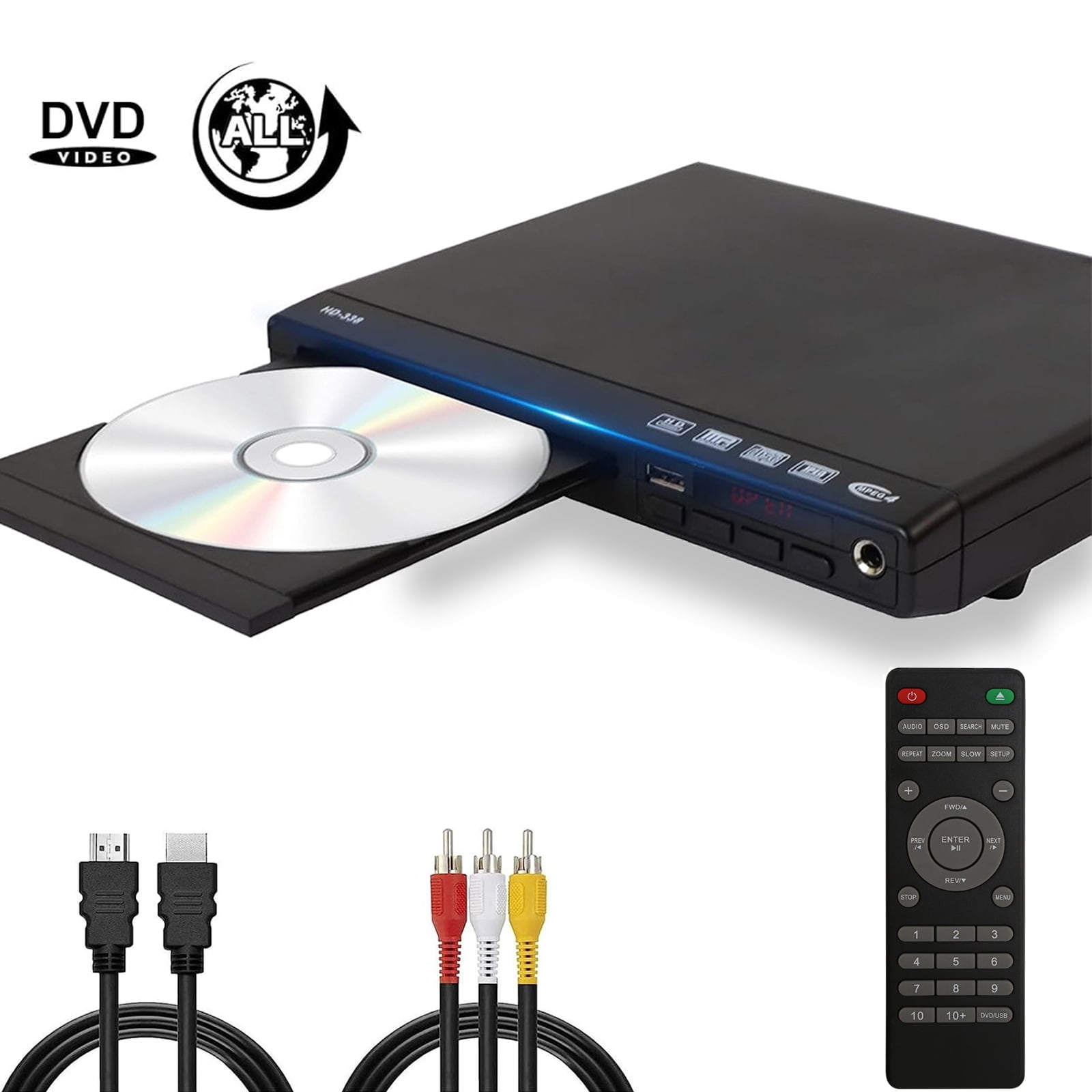 DVD Players for Smart TV, DVD Players That Play All Regions, Simple DVD ...