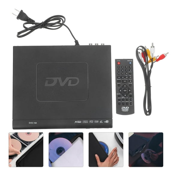 Ledmomo DVD Players for Smart TV, HDMI DVD Player, Compact All Region DVD CD Player, Stereo ...