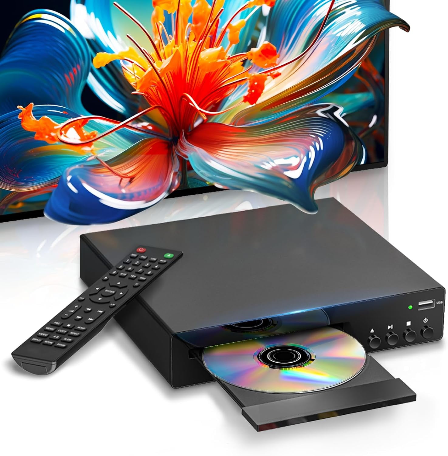 DVD Players for TV with HDMI, All Region Free Player Smart TV, HDMI and ...