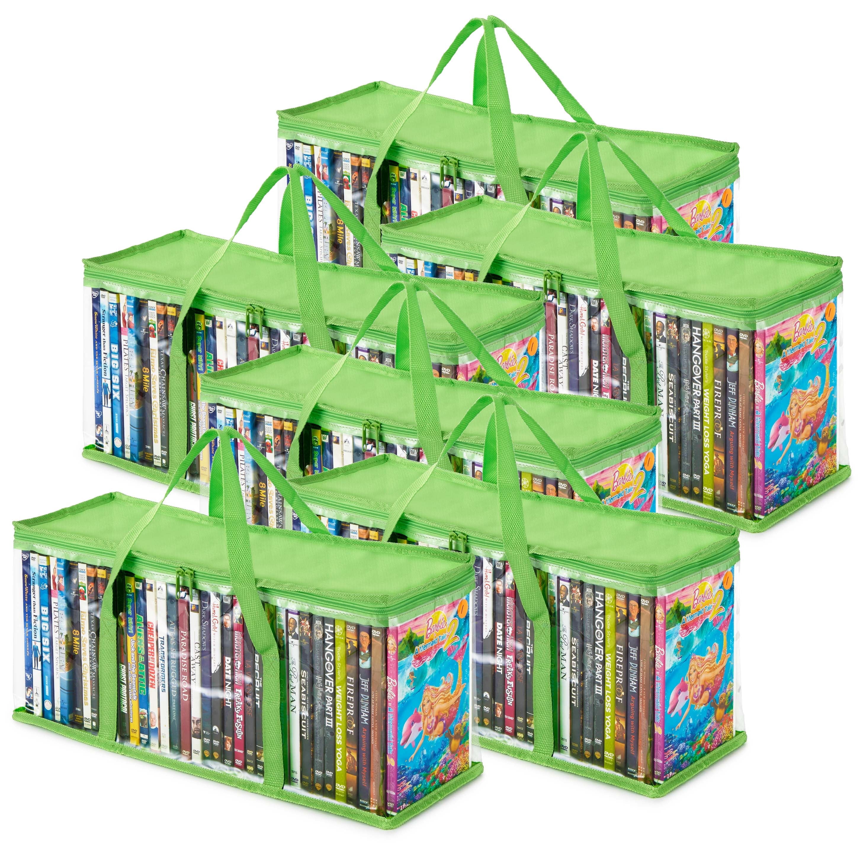 DVD Storage Bags - Green (6 Pack) - Walmart.com