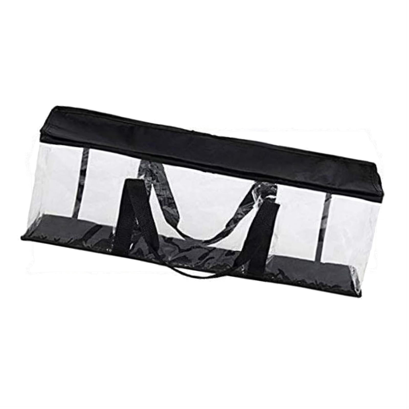 DVD Storage Case Portable Clear Holder Zipper Organization for Book CD ...